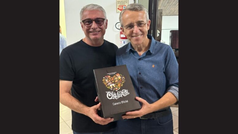 Mário Hildebrandt e César Botelho cidadãos blumenauenses - Informe Blumenau